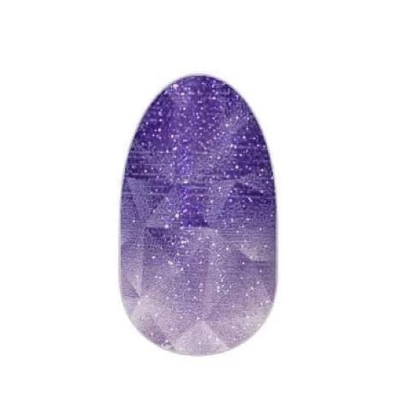 Color Street | Makeup | Color Street Geode Glow Purple Ombr Glitter ...